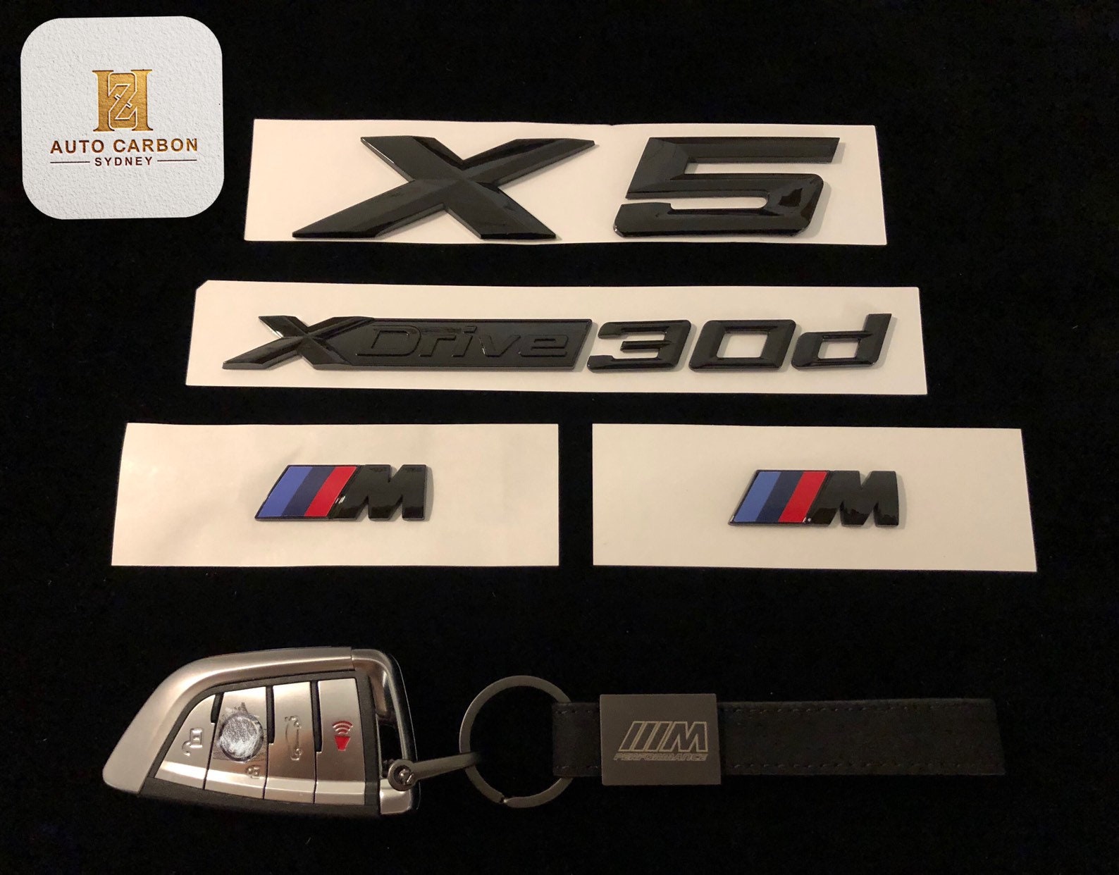 Gloss Black X5 Xdrive 30d Full Badges Package for BMW X5 G05 - Etsy