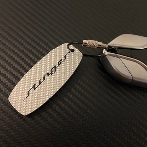 On Special！stinger Genuine Carbon Fiber Keychain Keyring for Kia ...
