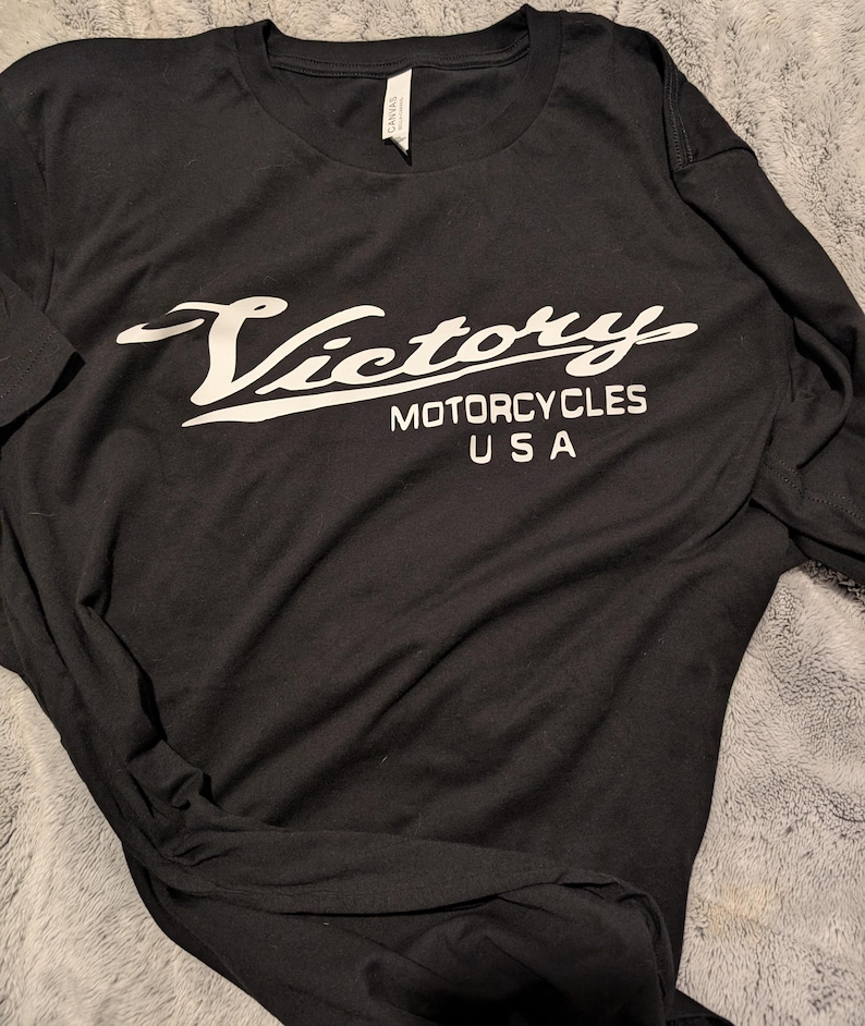 Victory Motorcycle T-shirt - Etsy