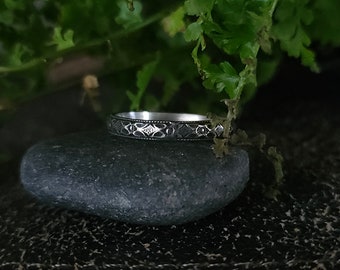 Vine Stacking Ring | Sterling Silver | Artisan Jewelry | Fantasy ...