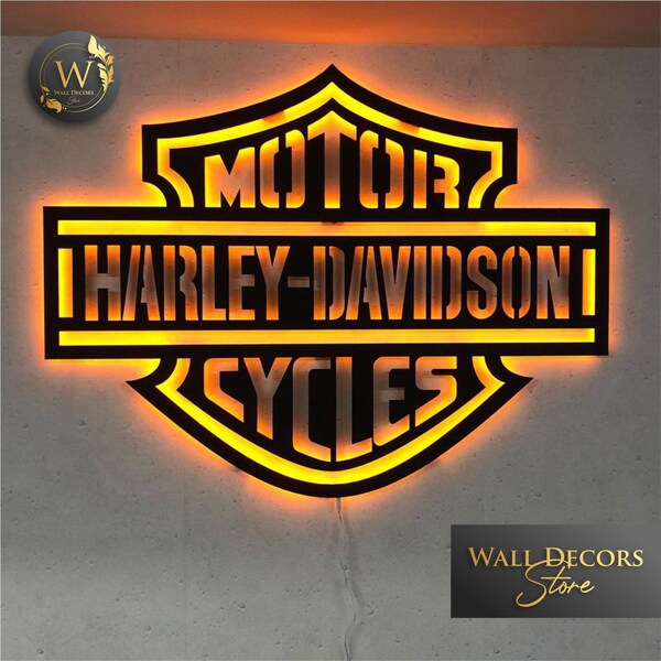 Harley Davidson Sign - Etsy