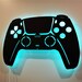 Custom Playstation 5 Wall Decor, Ps5 Wall Art, Ps5 Neon Led Light, Wood ...