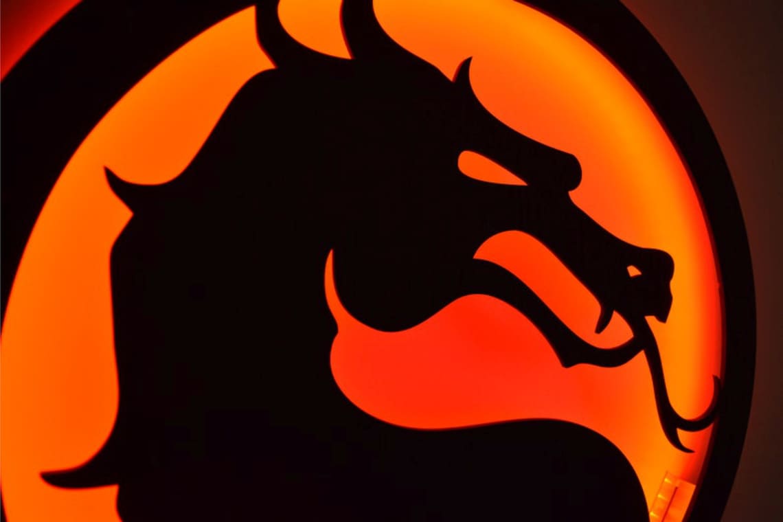 Wall Sign 3D Mortal Kombat Wall Decor Led Light Wall Decor - Etsy