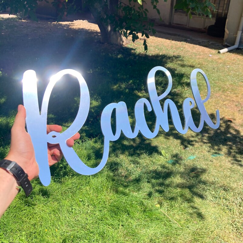 Gold Name Sign - Etsy
