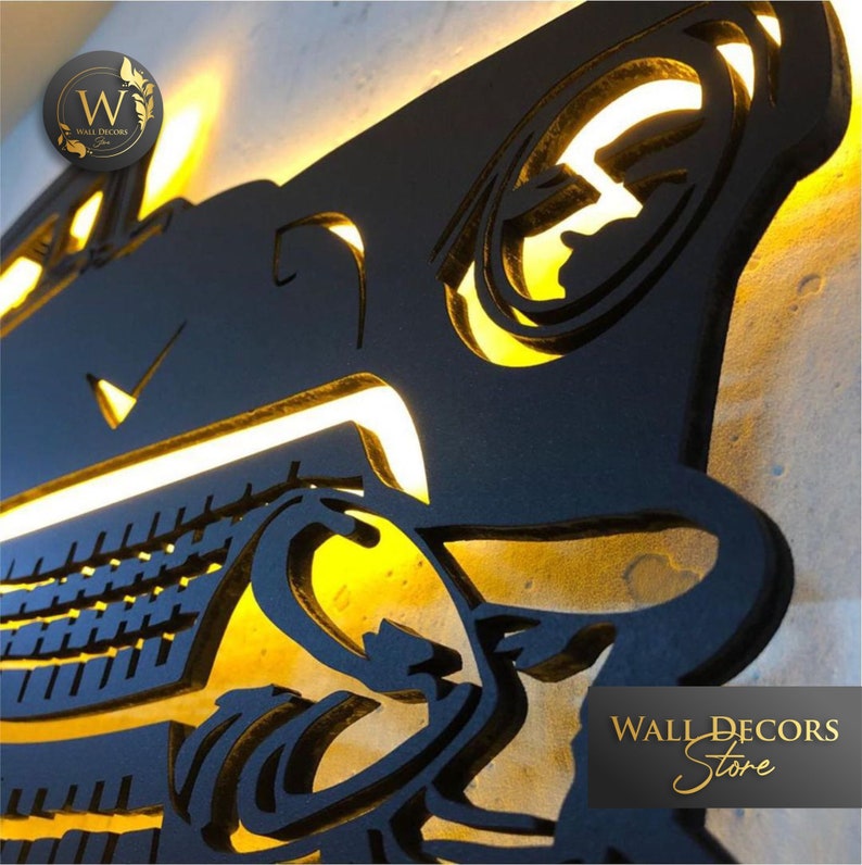 Wall Sign 3D Chevrolet Belair Wall Decor Led Light Wall - Etsy