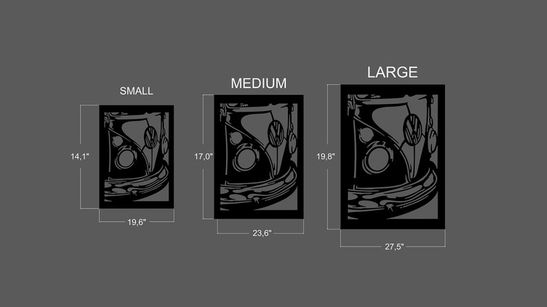 Beetle Car Wall Decor Wall Sign 3d Led Light Wall Decor - Etsy