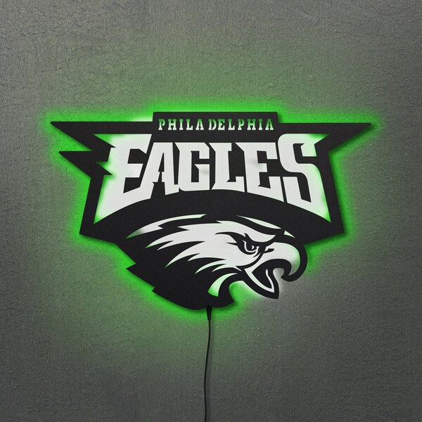 Philadelphia Eagles Man Cave Sign - Etsy