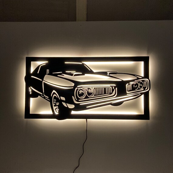 Dodge Charger Led Sign Wall Art Car Silhouette Wall Art Car Wall Art Decor Gift for Car Lovers Car Gift for Him Car Guy Gifts Etsy Canada