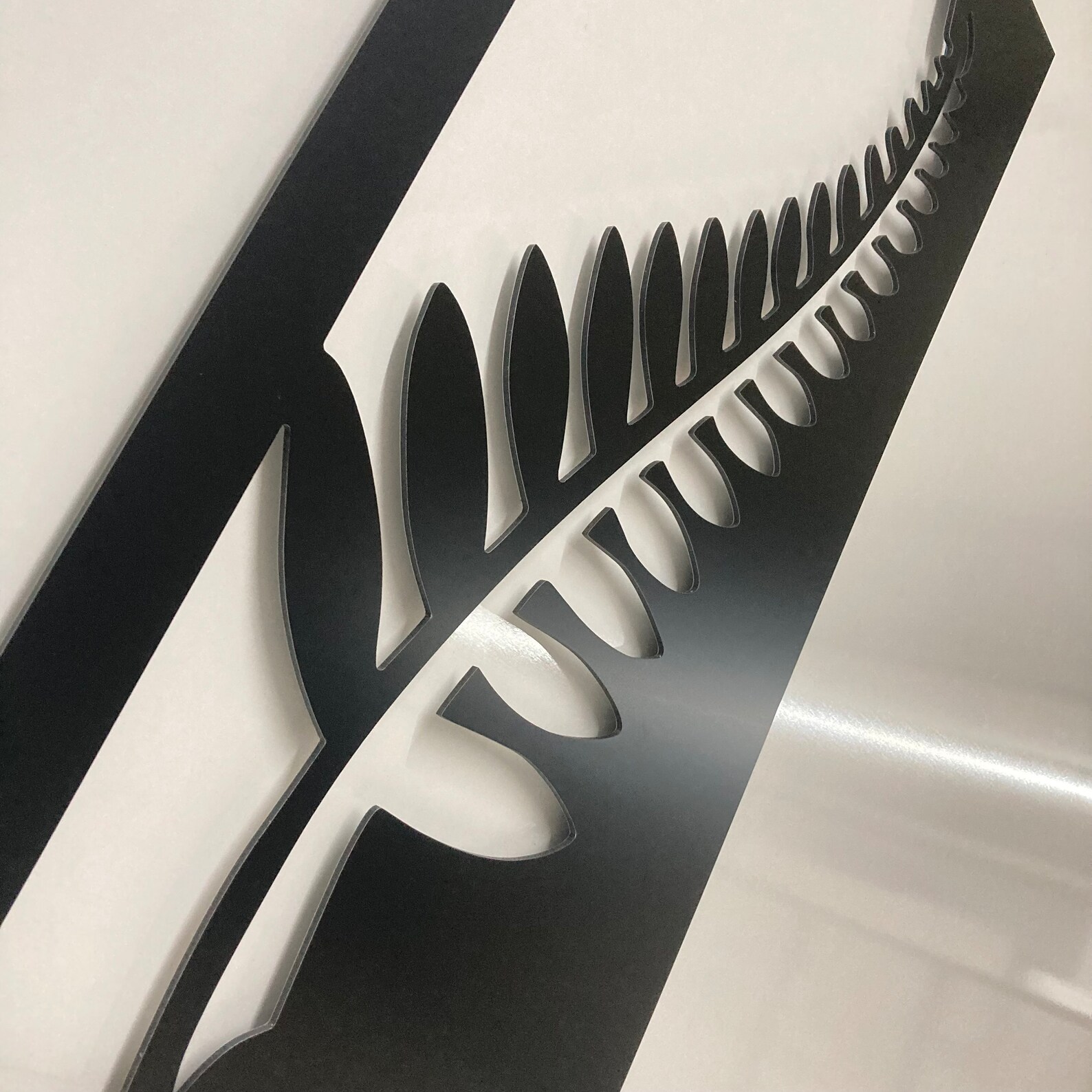 Wall Sign 3D, Leaf Wall Decor, Led Light Wall Decor, Composite Sign ...