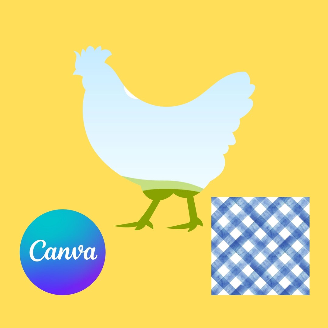 Hen Doodle Design, Hen Canva Frame, SVG Doodle Frame, Hen SVG, Hen Svg ...