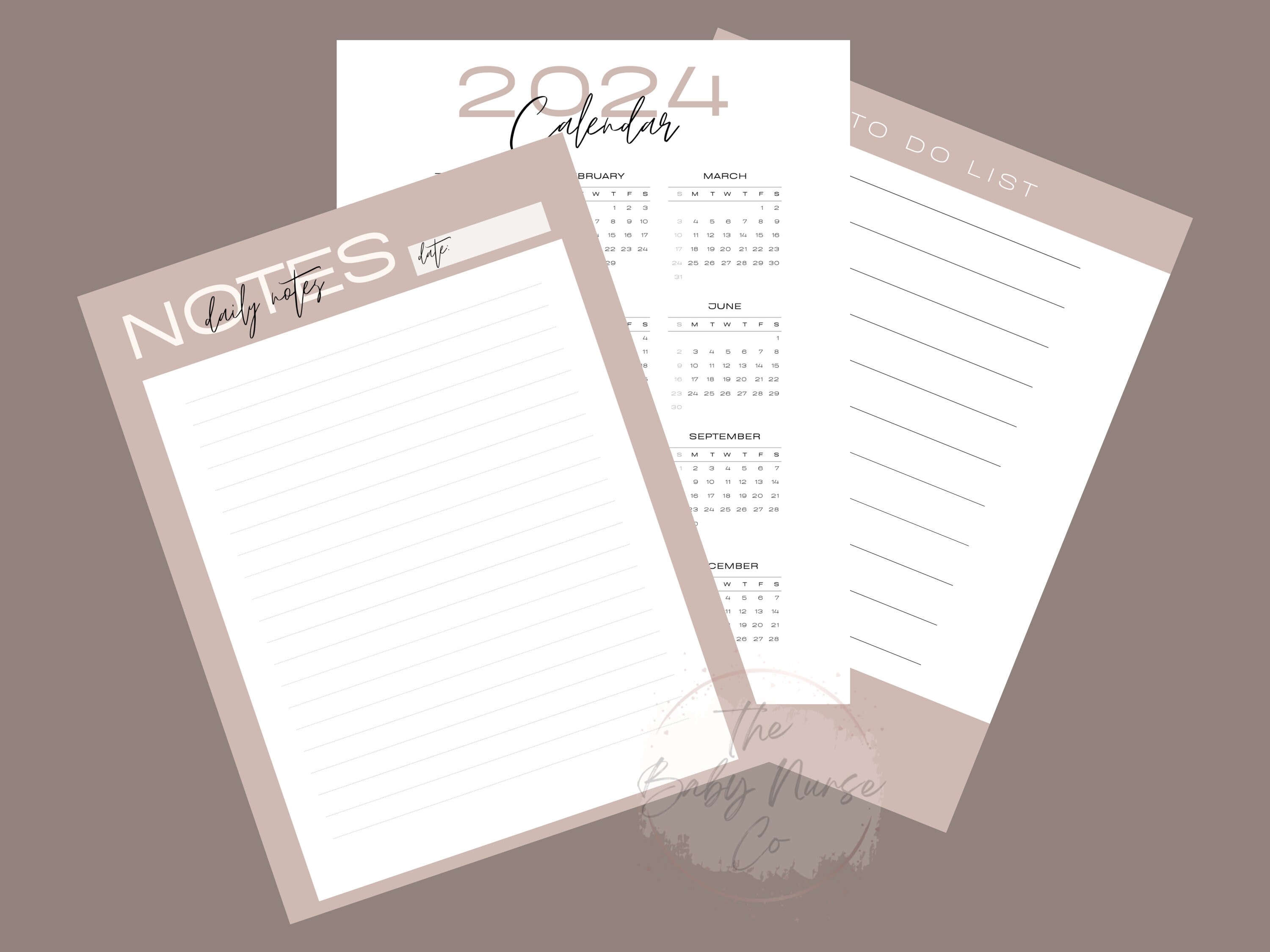 2024 Ultimate Planner Pages - Monthly, Weekly, Yearly, Habit Tracker ...