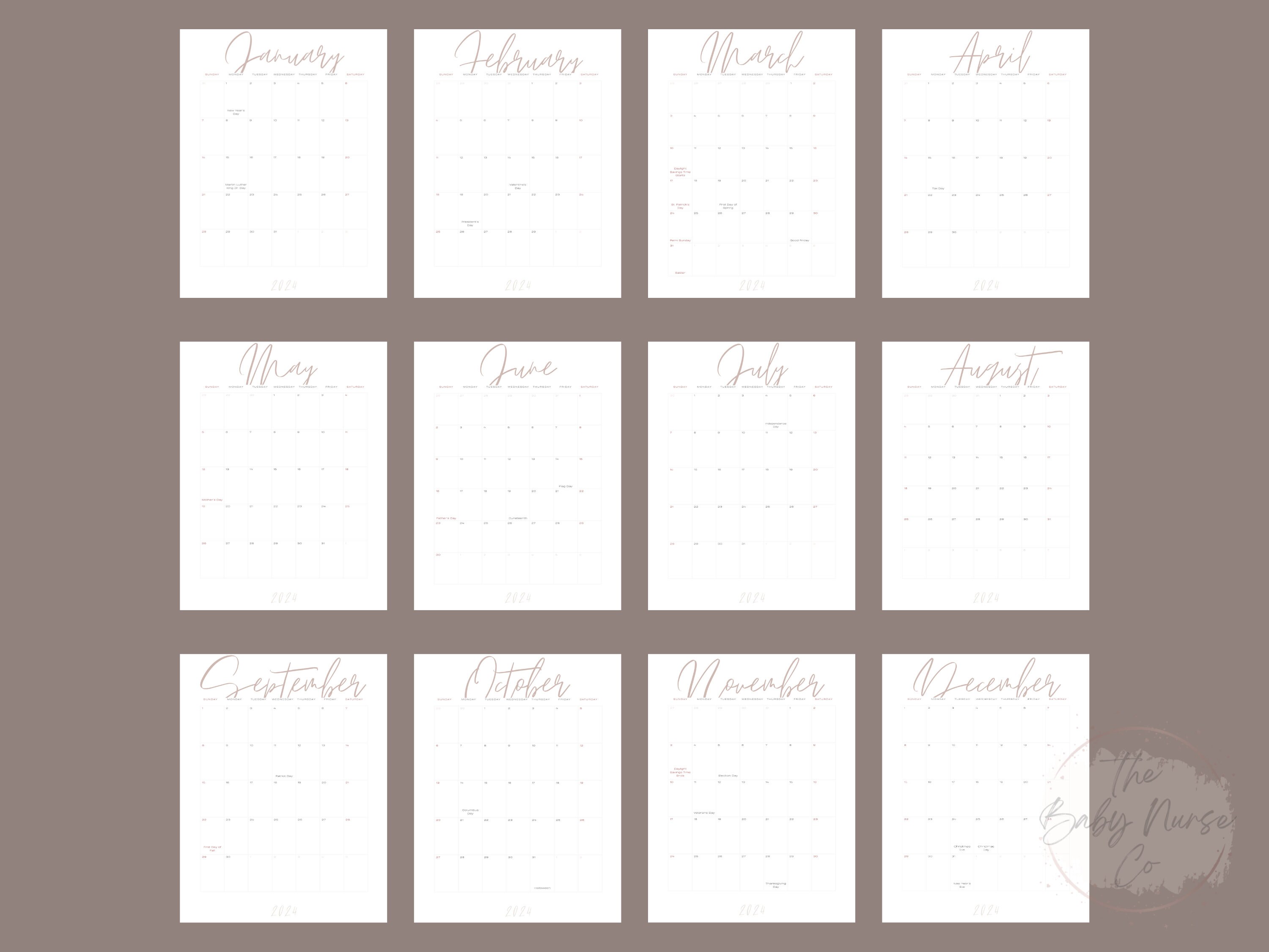 2024 Ultimate Planner Pages - Monthly, Weekly, Yearly, Habit Tracker ...