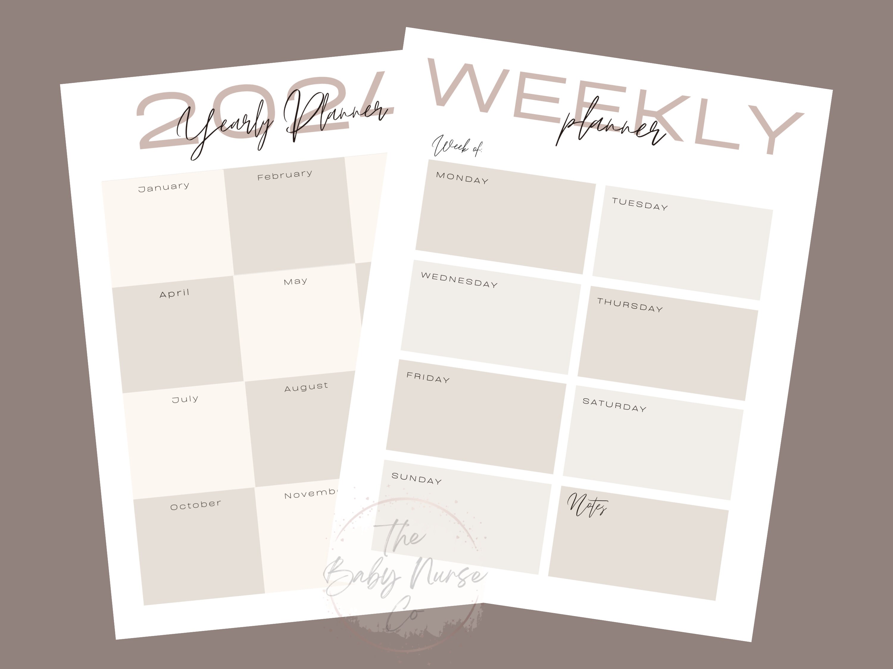 2024 Ultimate Planner Pages - Monthly, Weekly, Yearly, Habit Tracker ...