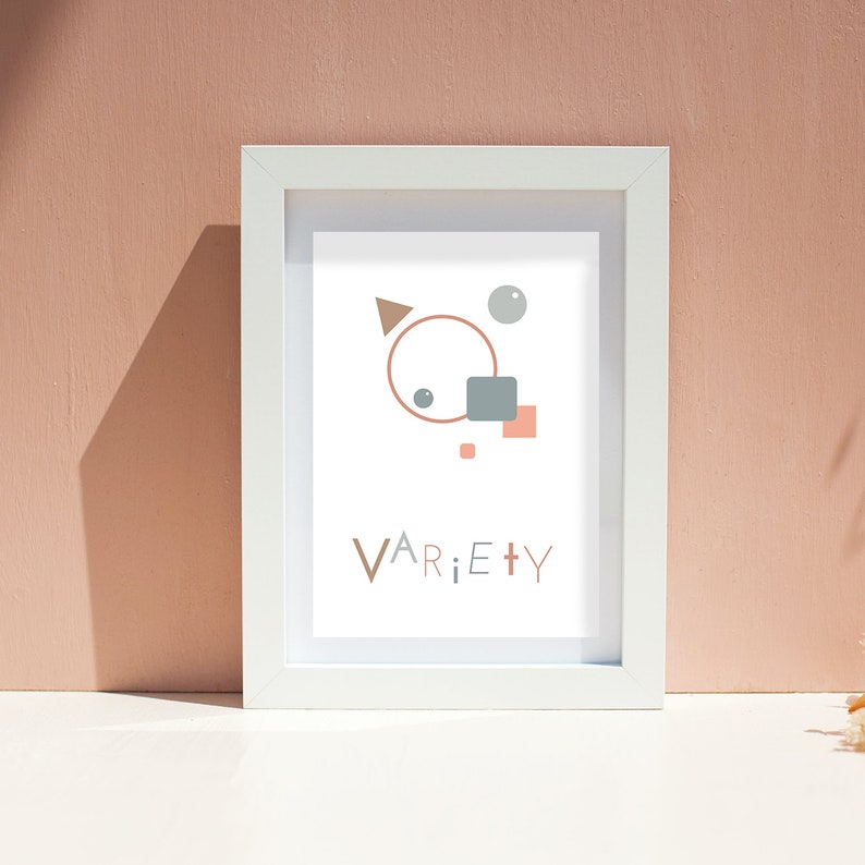 Principle of Design Minimalistic Neutral Art Class Posters L Classroom ...