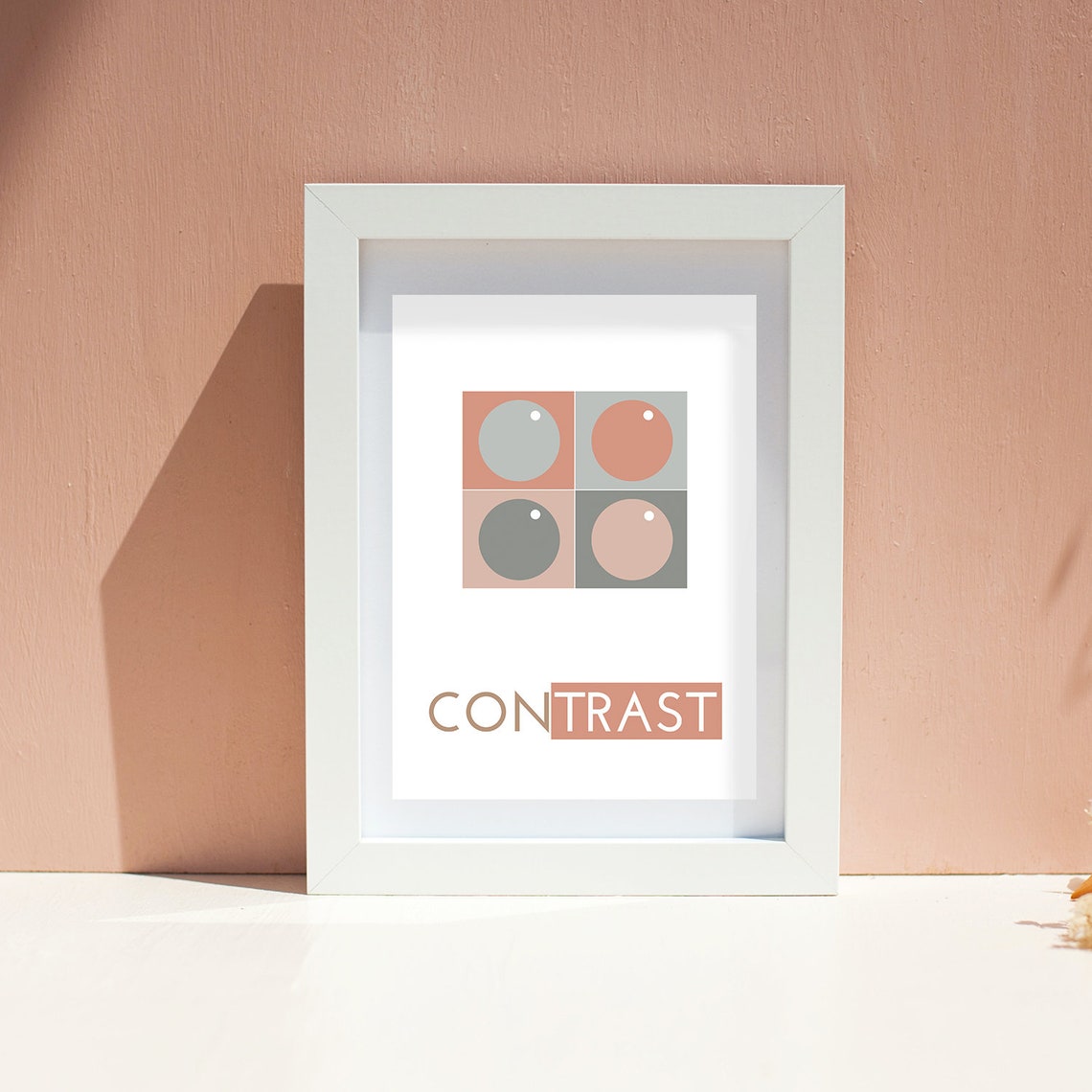 Principle of Design Minimalistic Neutral Art Class Posters L Classroom ...