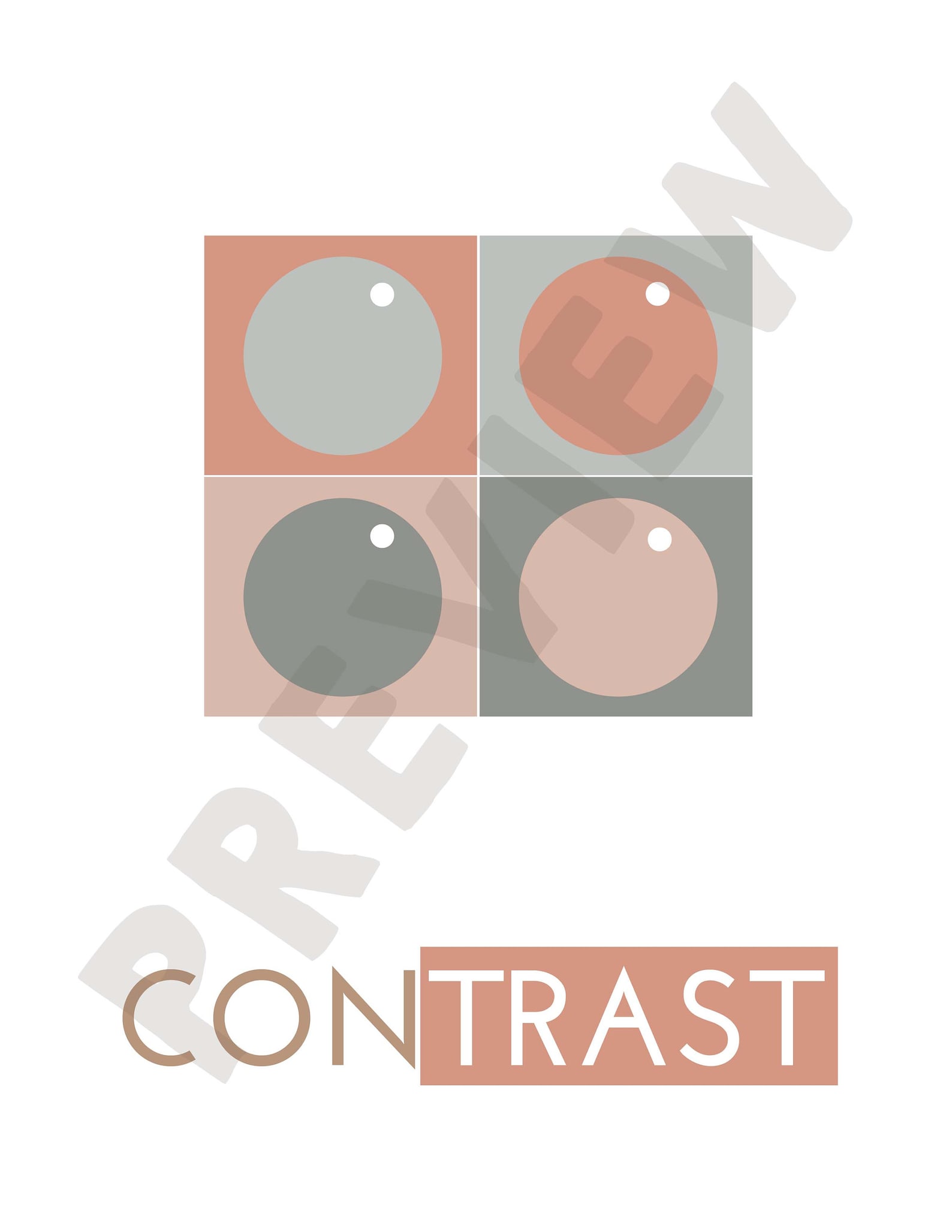 Principle of Design Minimalistic Neutral Art Class Posters L Classroom ...