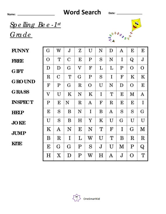 Spelling Bee Kids Word Search 1st Grade Flying Kite Etsy Hong Kong spelling-bee-kids-word-search-1st-grade-flying-kite-etsy-hong-kong