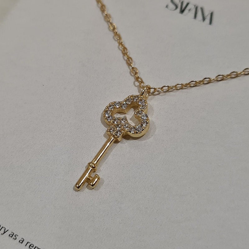 Key Necklace - Etsy