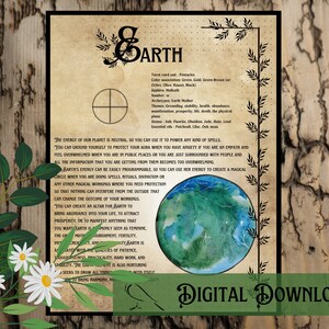 The Planet Earth Planetary Magical Correspondences Cosmic Witch ...