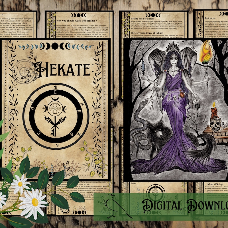 Grimoire Printable - Etsy