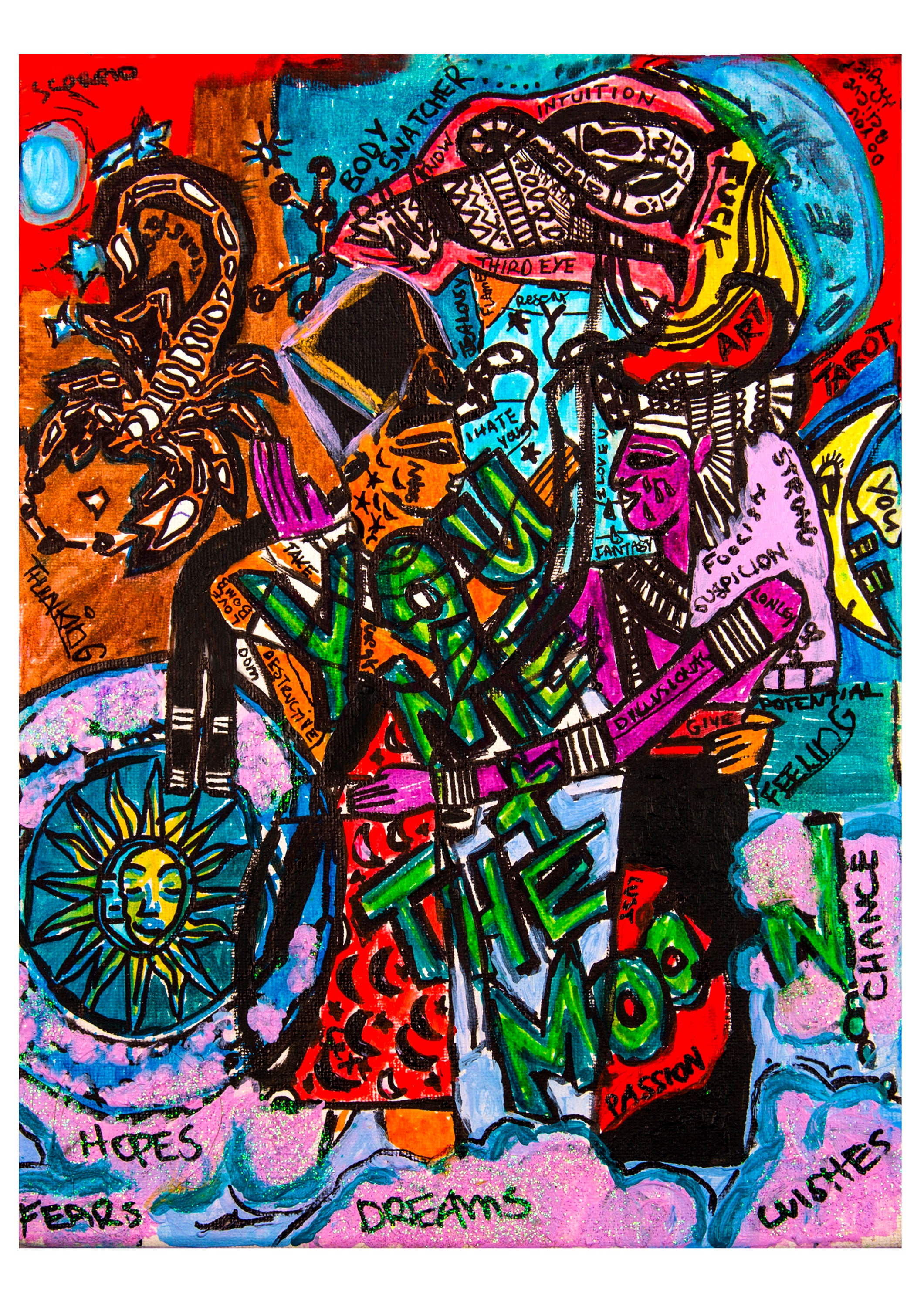 Isis & Osiris ART PRINT- Limited Edition Prints - Etsy