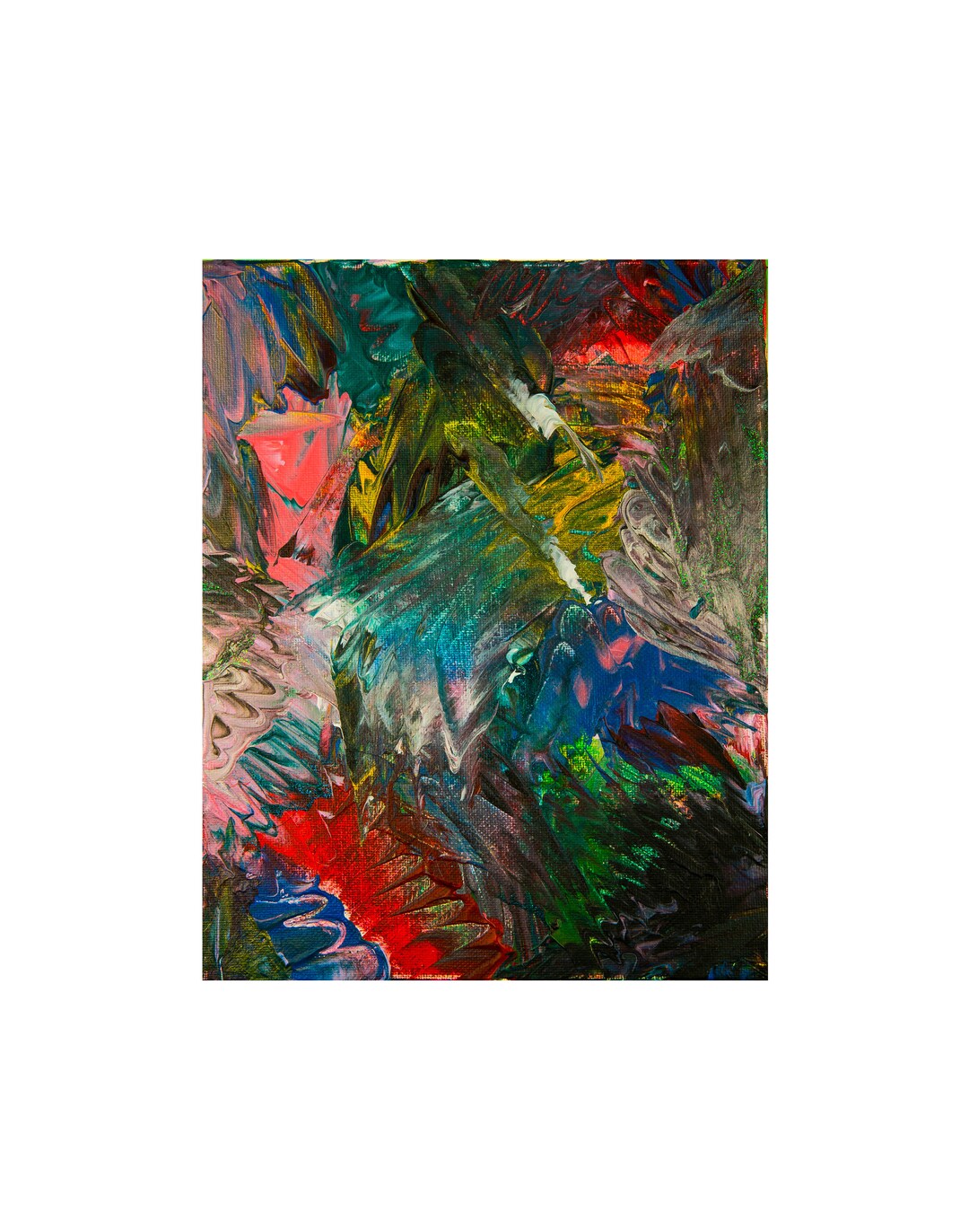 No.2 Abstract Symphony Painting - ART PRINT- Limited Edition - Etsy