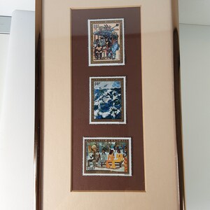Polynesie Francaise 3 Stamp Collection Frame Display Set - Etsy