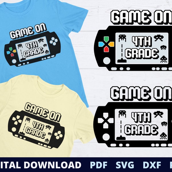 4th Grade Game on Svg - Etsy