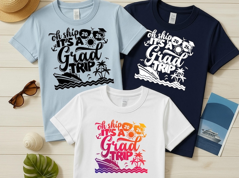 Grade Cruise 2026 SVG, Klasse von 2026 Cruise PNG, Graduation Trip ...