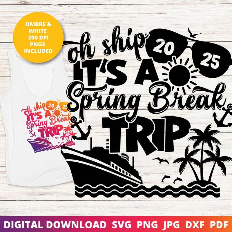 Spring Break Shirt - Etsy