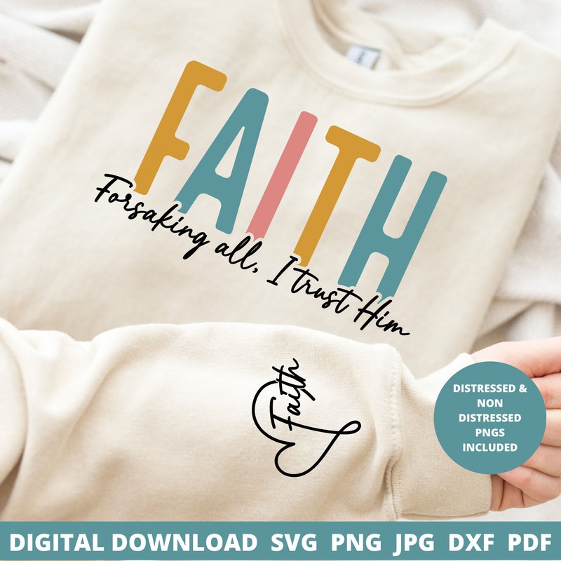 Faith Svg - Etsy