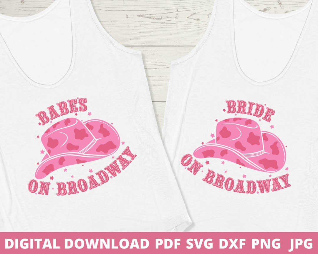 Nashville Bachelorette Svg, Nash Bash Svg, Bride on Broadway Svg, Bach ...