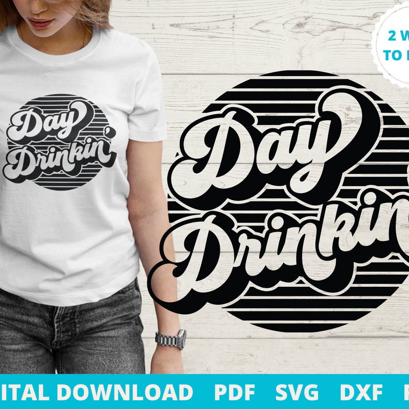 Drinking Svg - Etsy
