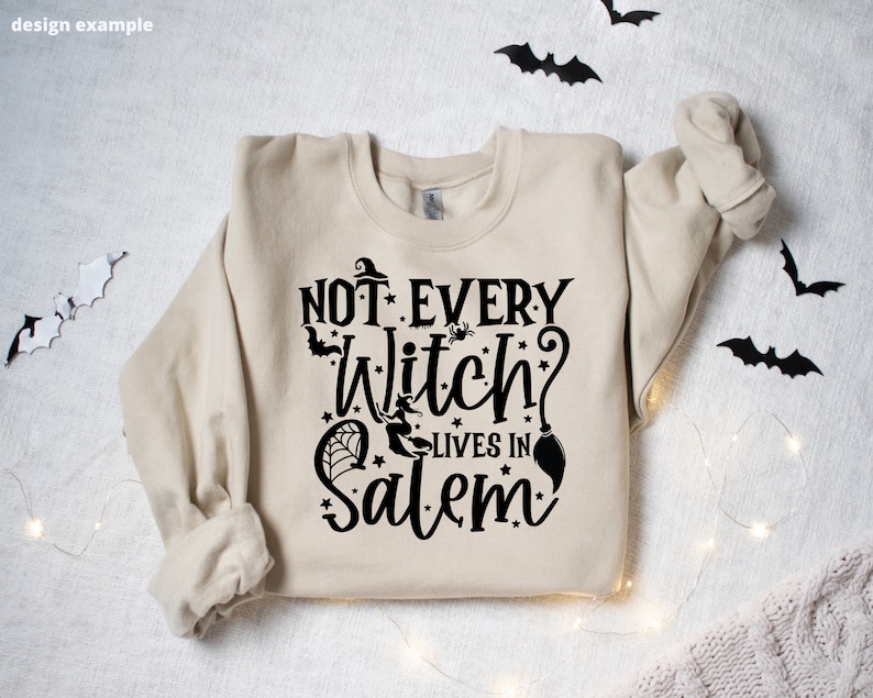 Not Every Witch Lives in Salem Svg Funny Witch Svg Witch - Etsy