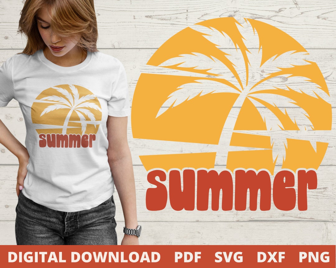 Retro Summer Svg, Summer Png, Vintage Summer Svg, Summer Svg for Shirts ...
