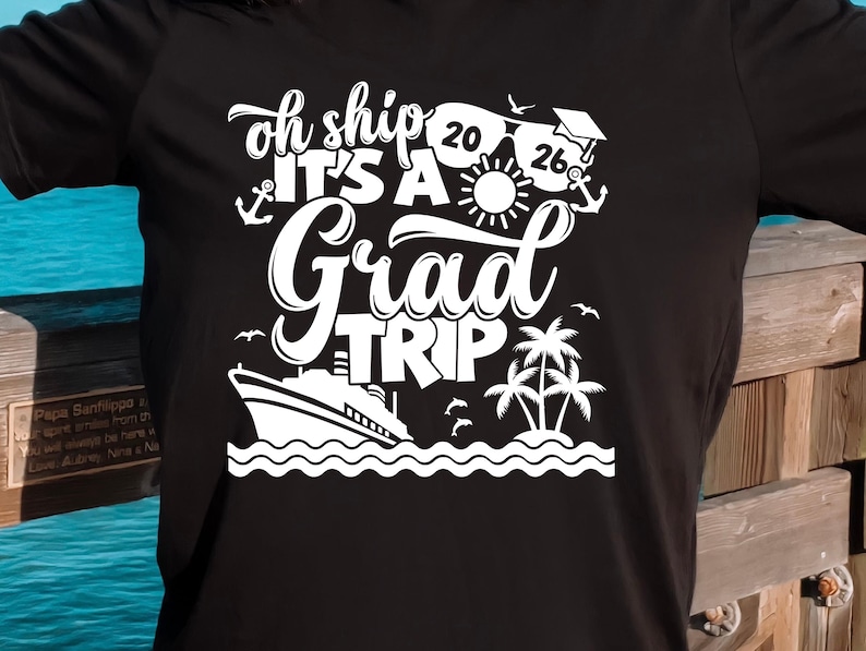 Grade Cruise 2026 SVG, Klasse von 2026 Cruise PNG, Graduation Trip ...
