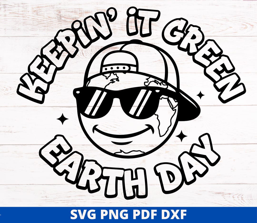 Earth Day SVG, Boys Earth Day SVG Cut File, Sublimation Digital ...