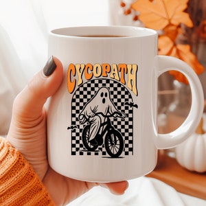 Cycopath Halloween Ghost Riding Bike Svg Cycopath Shirt - Etsy