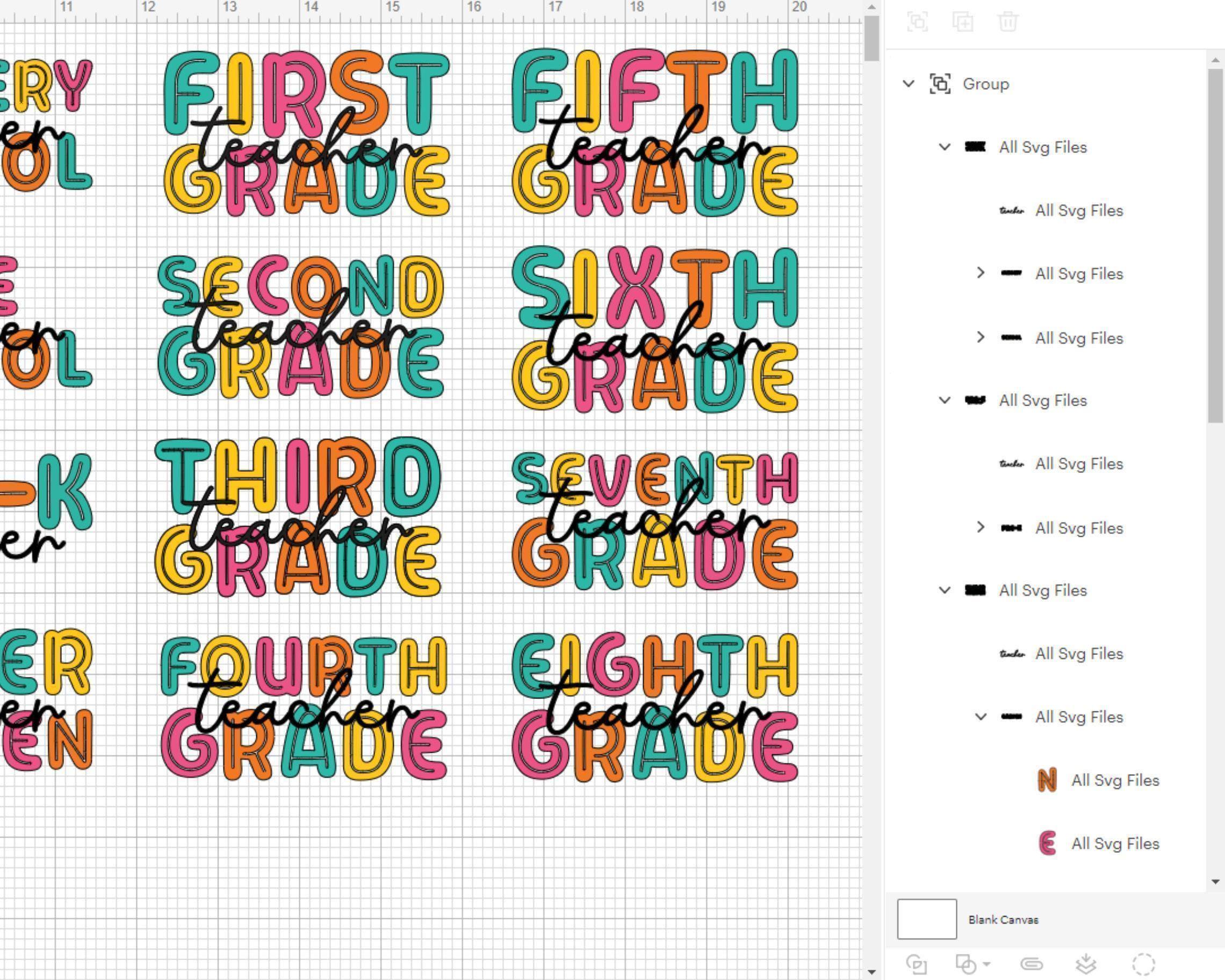 School Svg Bundle, School Grade Png, All Grades Svg, Grade Svg Bundle ...