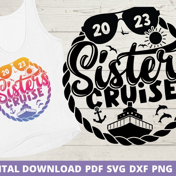 Sista Cruise Svg - Etsy