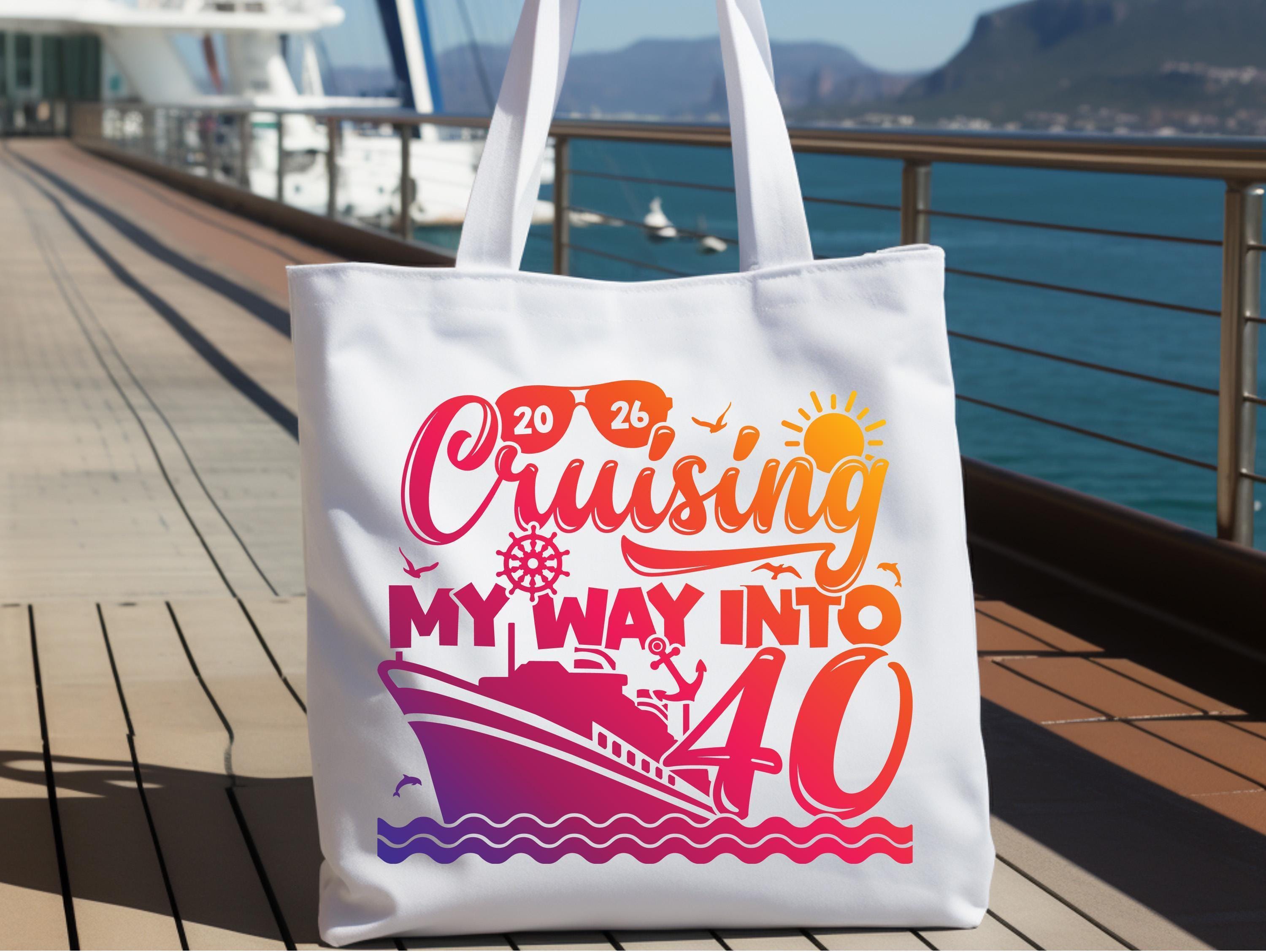 Cruising Into 40 2026 SVG, 40th Birthday Cruise Trip PNG Design ...