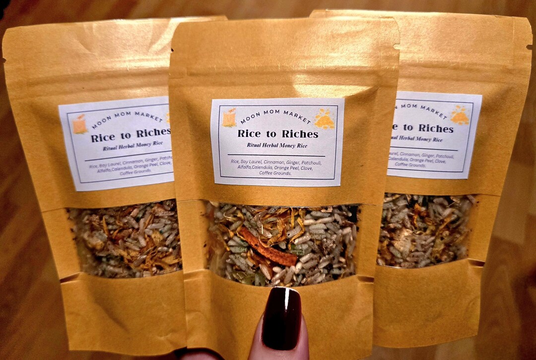 MMM Money Rice- "rice to Riches" - Etsy
