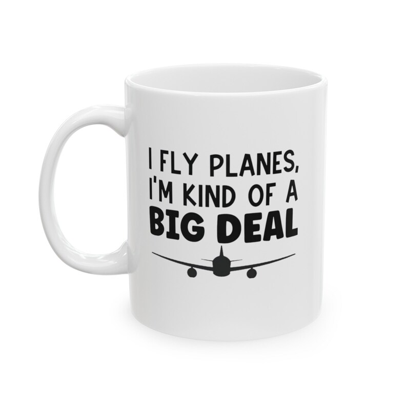Pilot Mug, Funny Gift for Pilot, Airplane Lover Coffee Cup ...