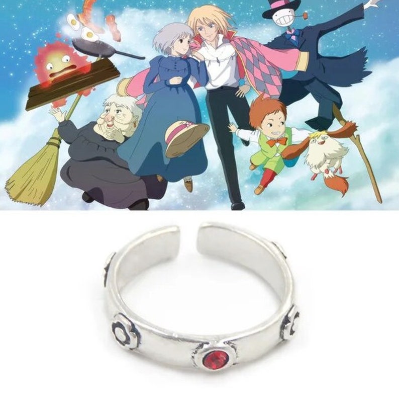 Handmade Howl's Moving Castle Inspired Rings: Unique and - Etsy
