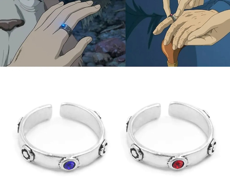 Handmade Howl's Moving Castle Inspired Rings: Unique and - Etsy