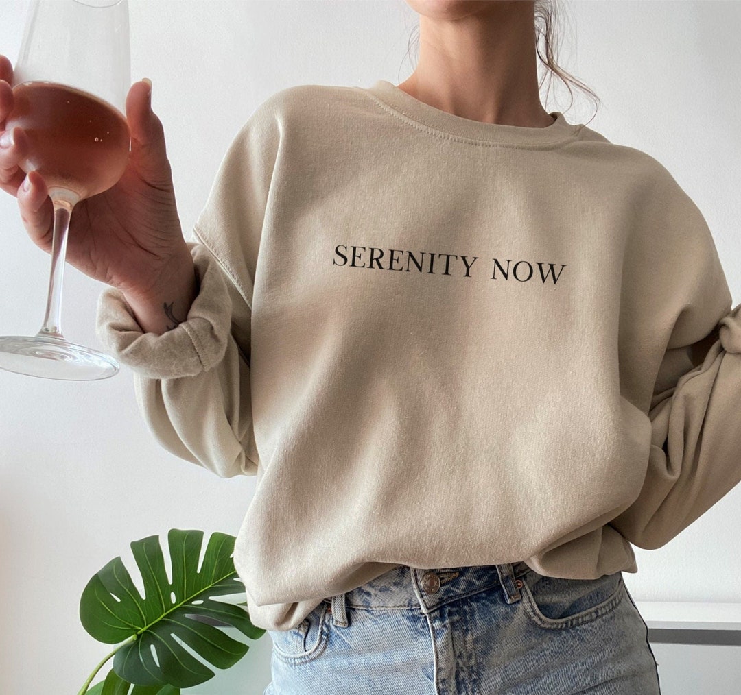 Seinfeld Sweatshirt Unisex, Serenity Now, Funny Tshirt, 90s Television ...