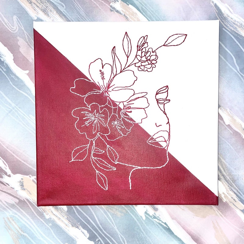 Canvas Embroidery - Etsy