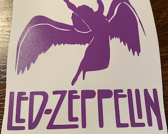 Led Zeppelin Decal | Etsy