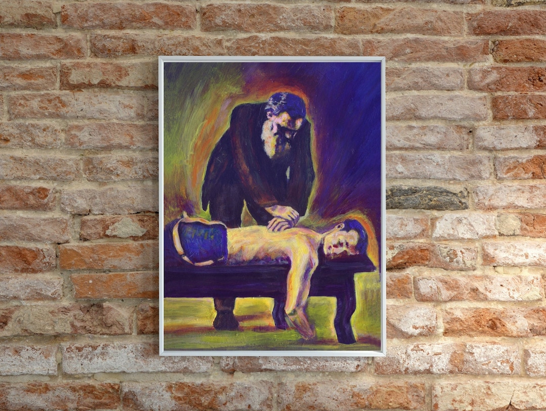DD Palmer Chiropractic Art Print, Adjusting Patient, Giclee Decor - Etsy