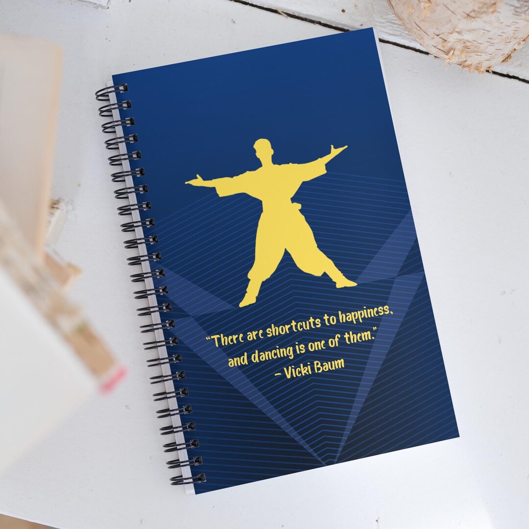 Dance Choreographer Spiral Notebook / Journal - Russian Cossack Dancer ...